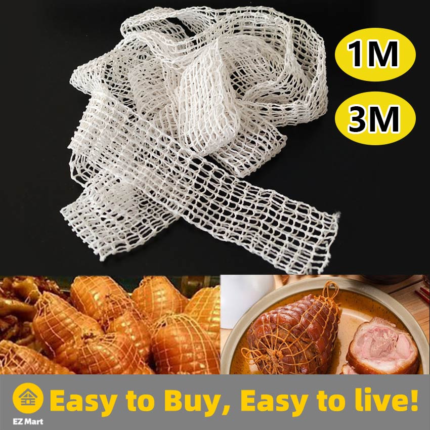 【Fast Shipping】 1m & 3m Cotton Meat Net Ham Sausage Net Butcher's ...
