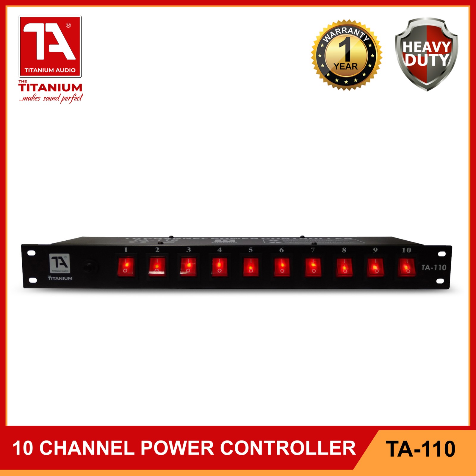 FT STAR Power Controller / 10 Channel Power Controller / Yk 110 / Power ...