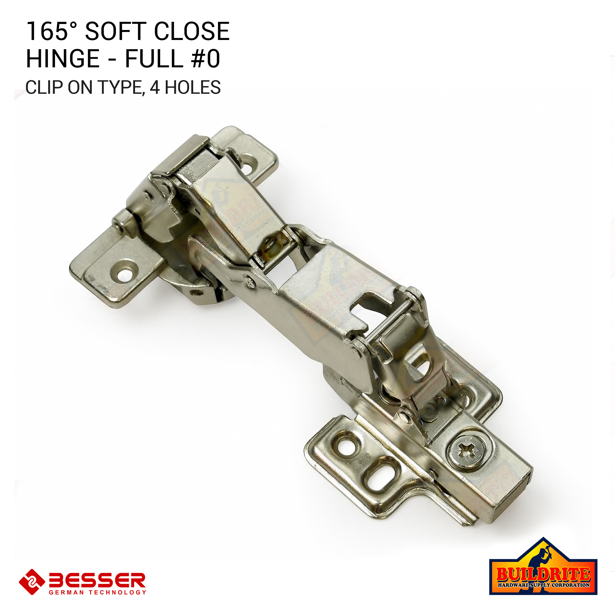 BESSER FR165 Hydraulic Hinge Full Overlay #0 - 1 PC | Lazada PH