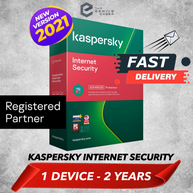 KASPERSKY INTERNET SECURITY 2021 ANTIVIRUS | 1 DEVICE 2 YEAR [ORIGINAL ...