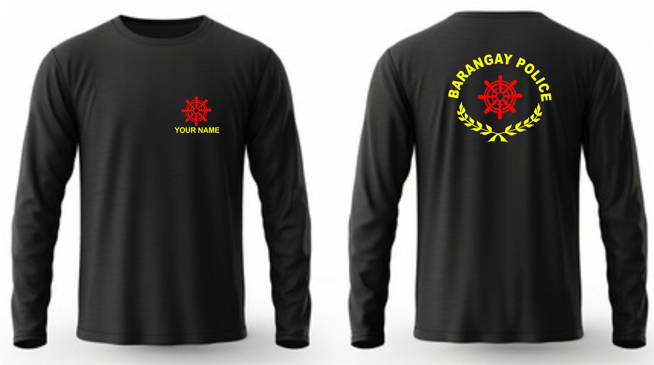 BARANGAY POLICE LONSLEEVE | Lazada PH