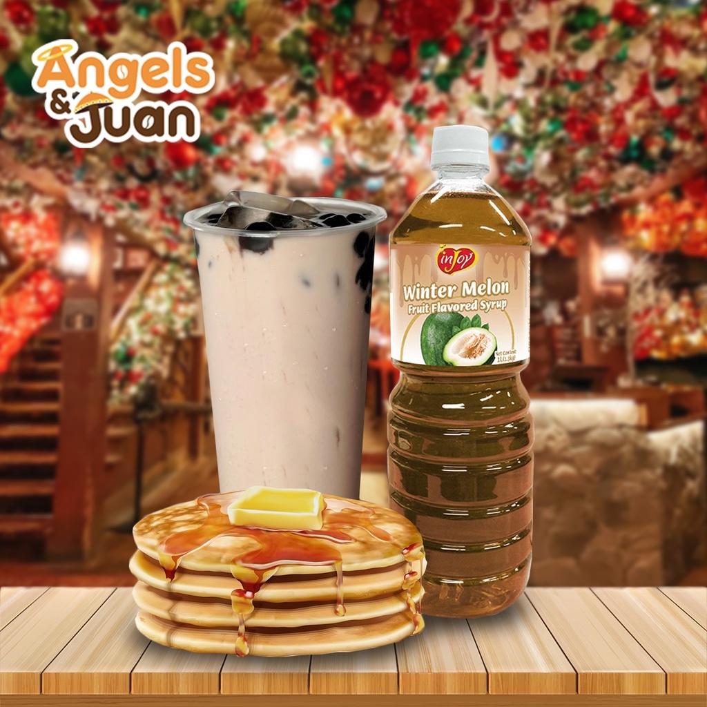 Injoy Fruit Syrup Wintermelon Flavor 1 liter | Lazada PH