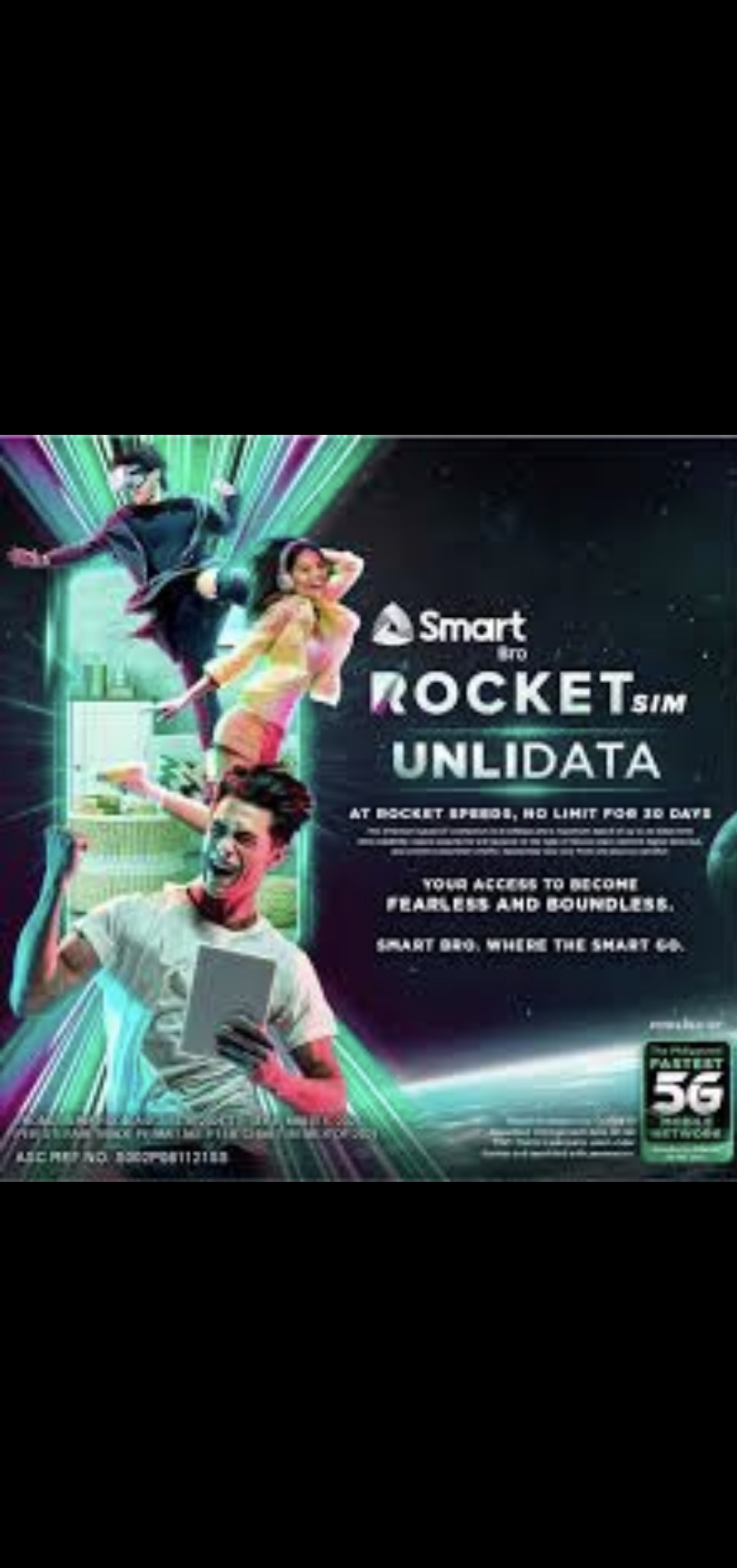 Smart Bro ROCKET SIM- UNLI DATA | Lazada PH