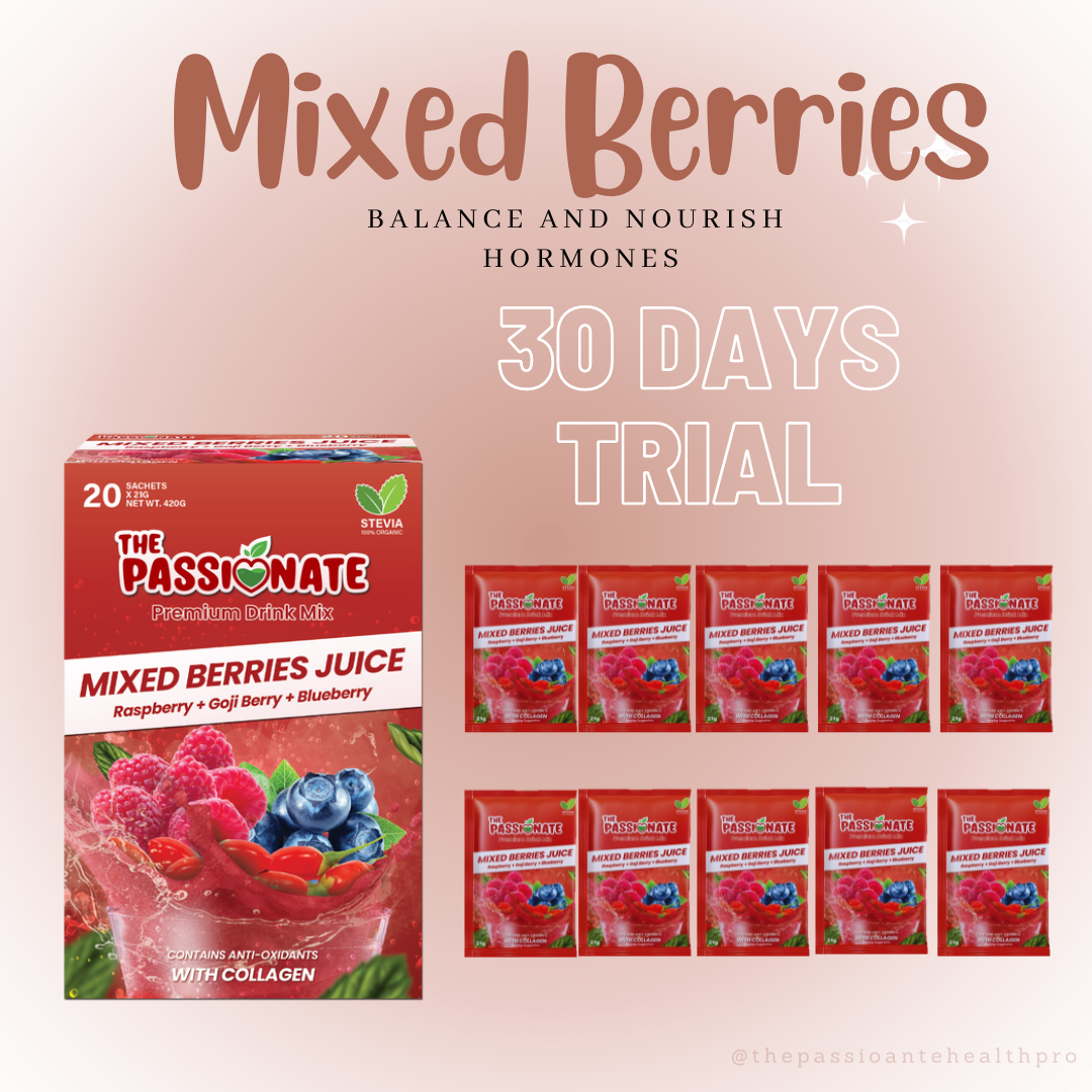 The Passionate Mixed Berries 7 Days Trial Sachet (PCOS Fighter, Hormone ...