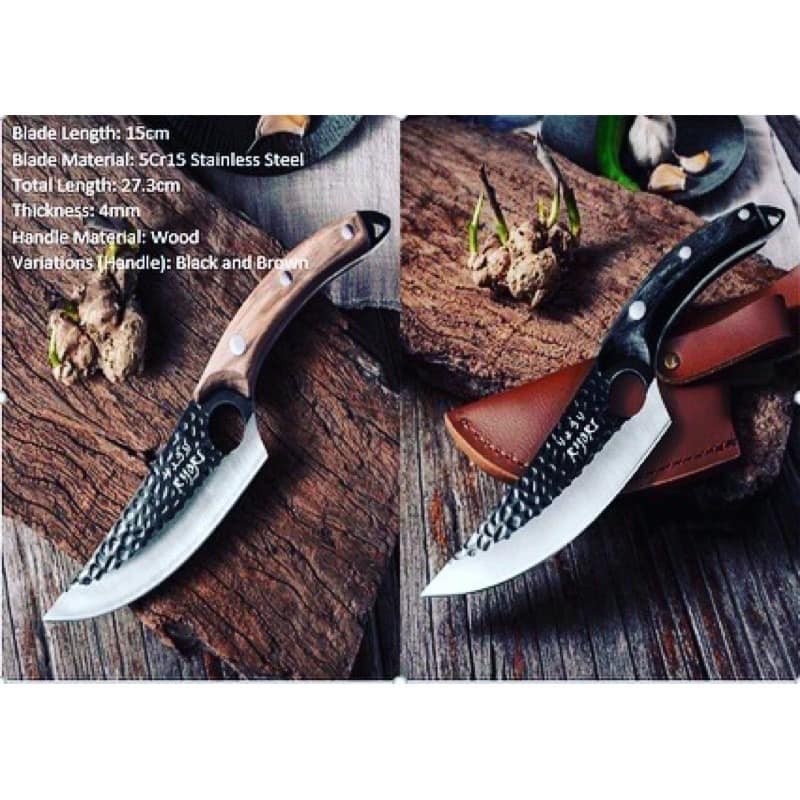 Japanese Famous Kitchen Knife Meat Professional Chef Butchering Boning ...
