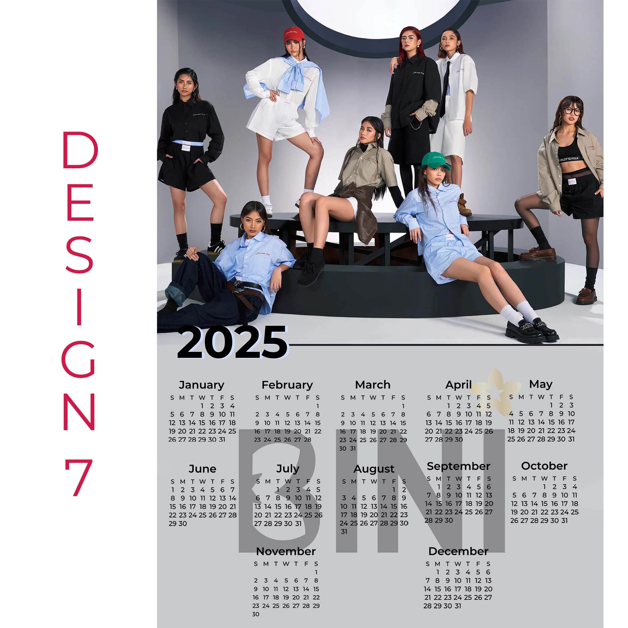 BINI 2025 A4 SIZE CALENDAR (OPEN FOR CUSTOMIZE) | Lazada PH