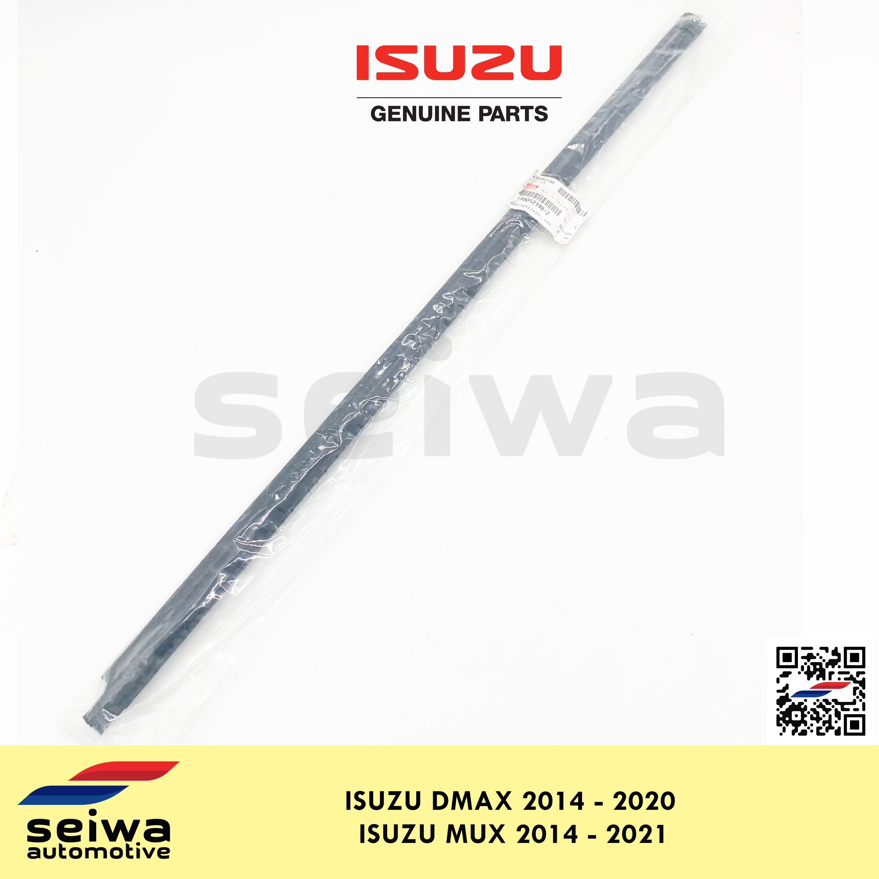[2014 - 2020] Isuzu Dmax Door Belt Molding LH - [2014 - 2021] Isuzu Mux ...