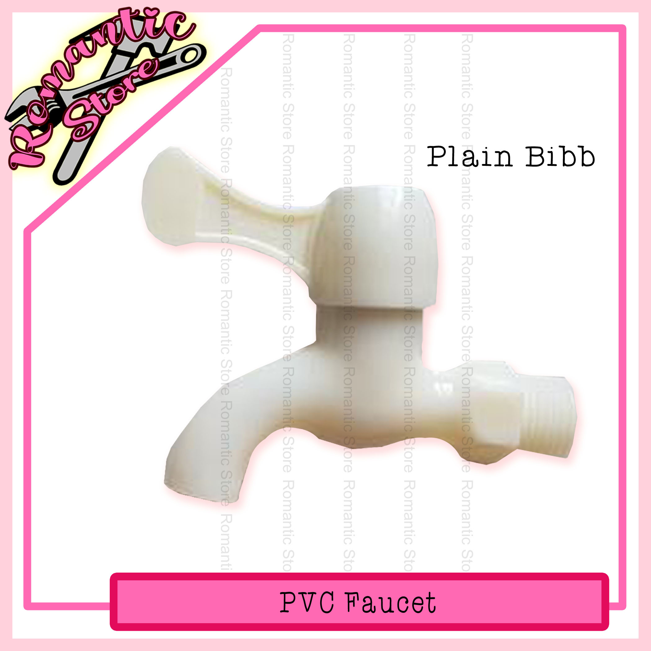 Multipurpose Plastic PVC Faucet With Hose Connector Gripo White | Lazada PH