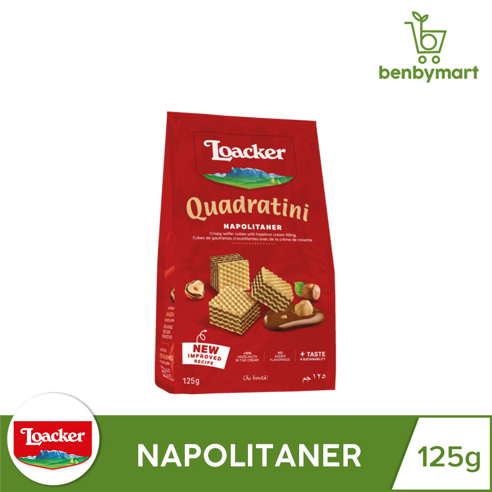 Loacker Quadratini Napolitaner Wafer 125g | Lazada PH