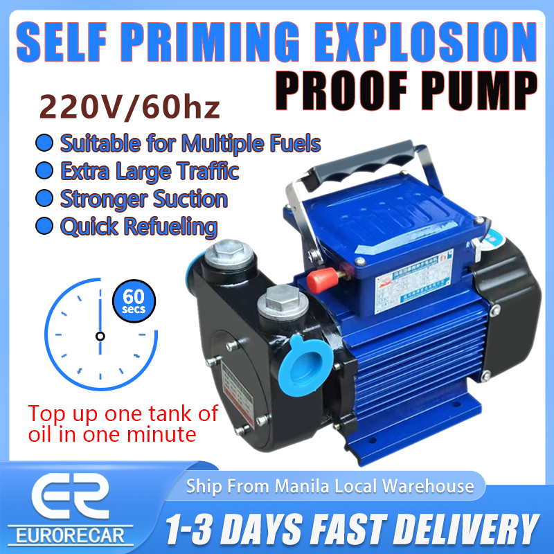 220V Self-Priming Explosion Proof Fuel Transfer Pump Large Flow ...