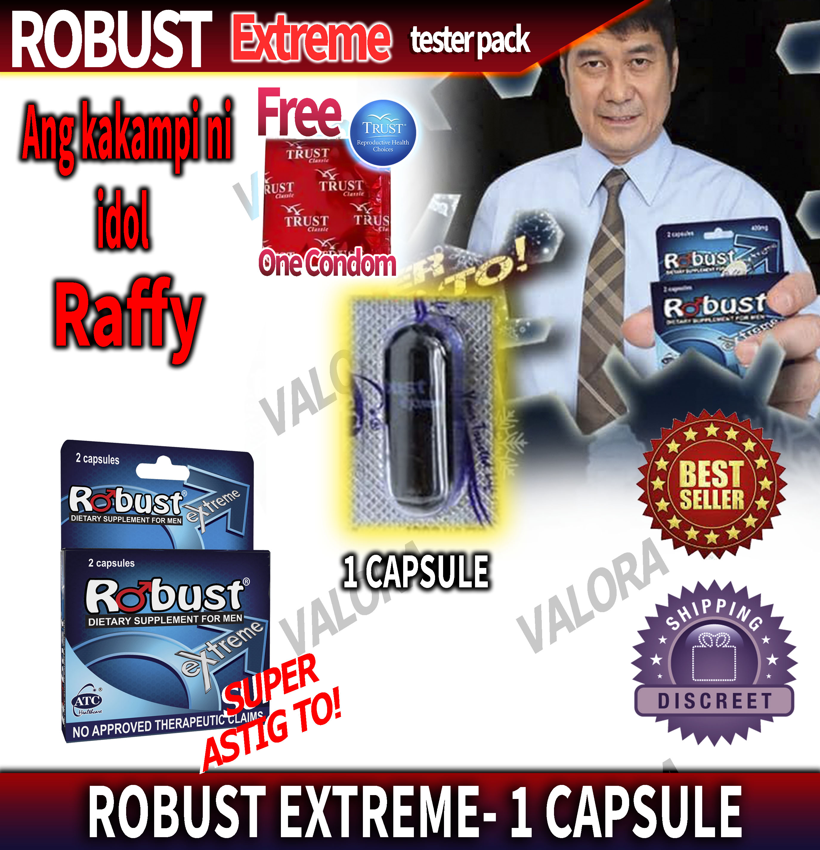 Robust Extreme Adult men 1 capsule | Lazada PH