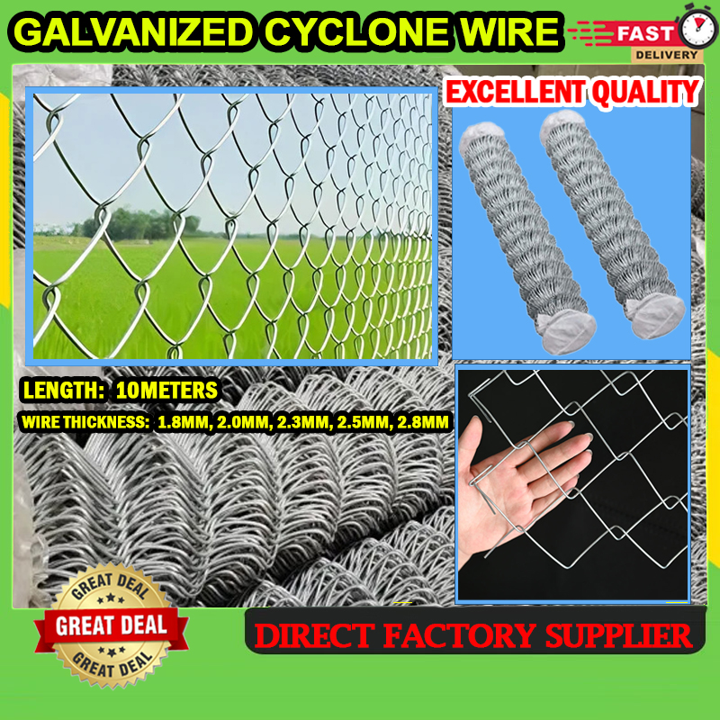 Cyclone Wire Galvanized Excellent Quality Fence Wire Commercial Chain ...