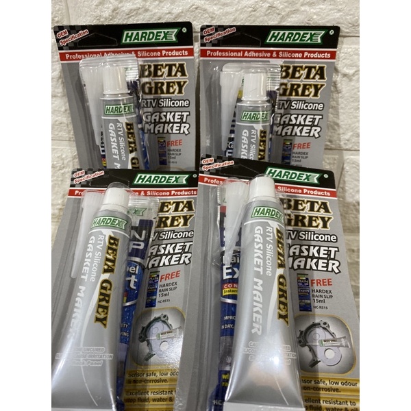Hardex BETA GREY 40g RTV Silicone GASKET MAKER durable | Lazada PH