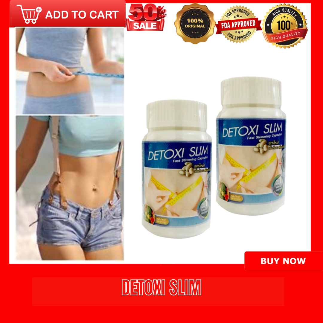 💊💊💊BEST SELLER Detoxi Slim Fast Slimming Capsule helps reduce appetite and fat absorption, while ...