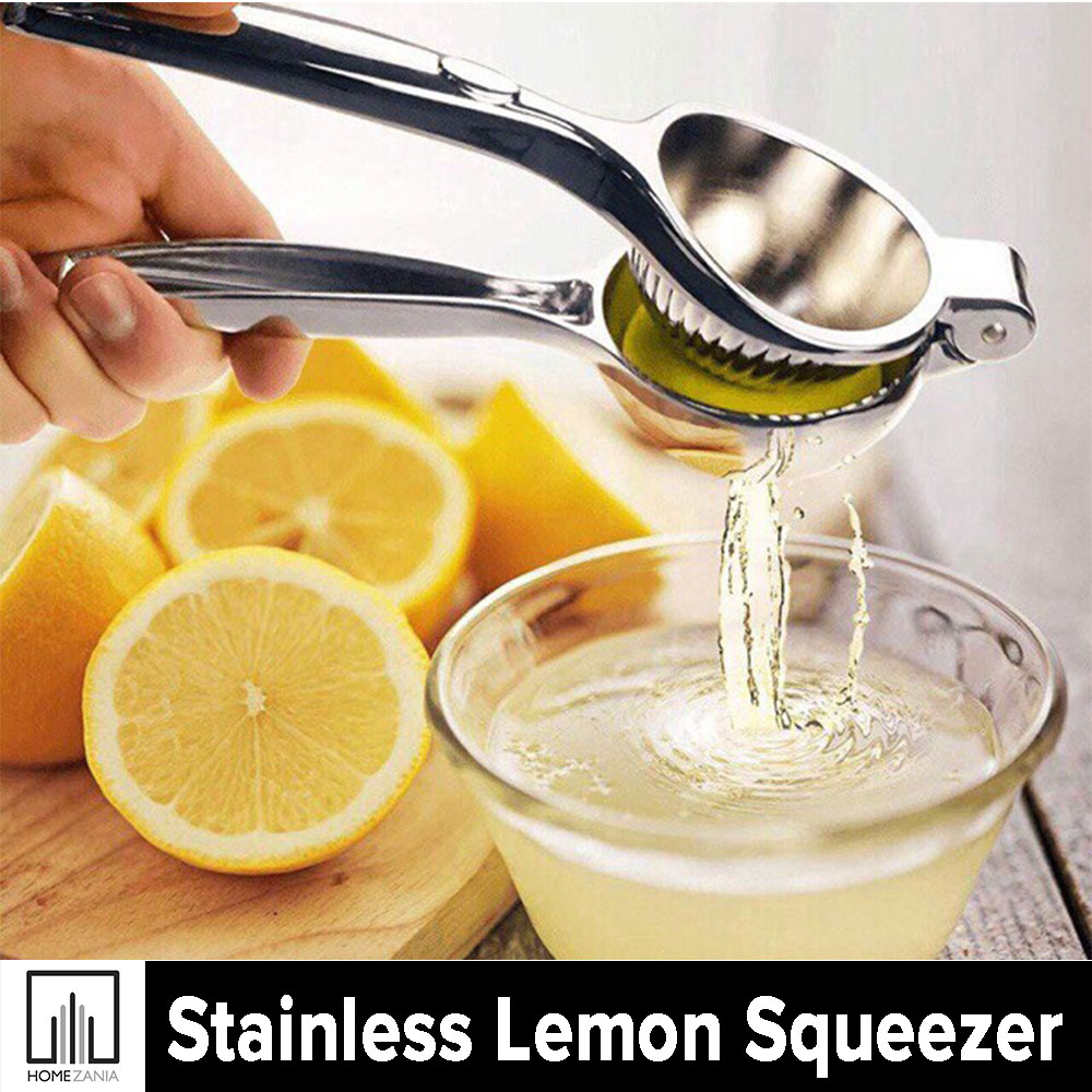 Stainless Steel Manual Hand Press Lemon Squeezer - Good Visionary ...