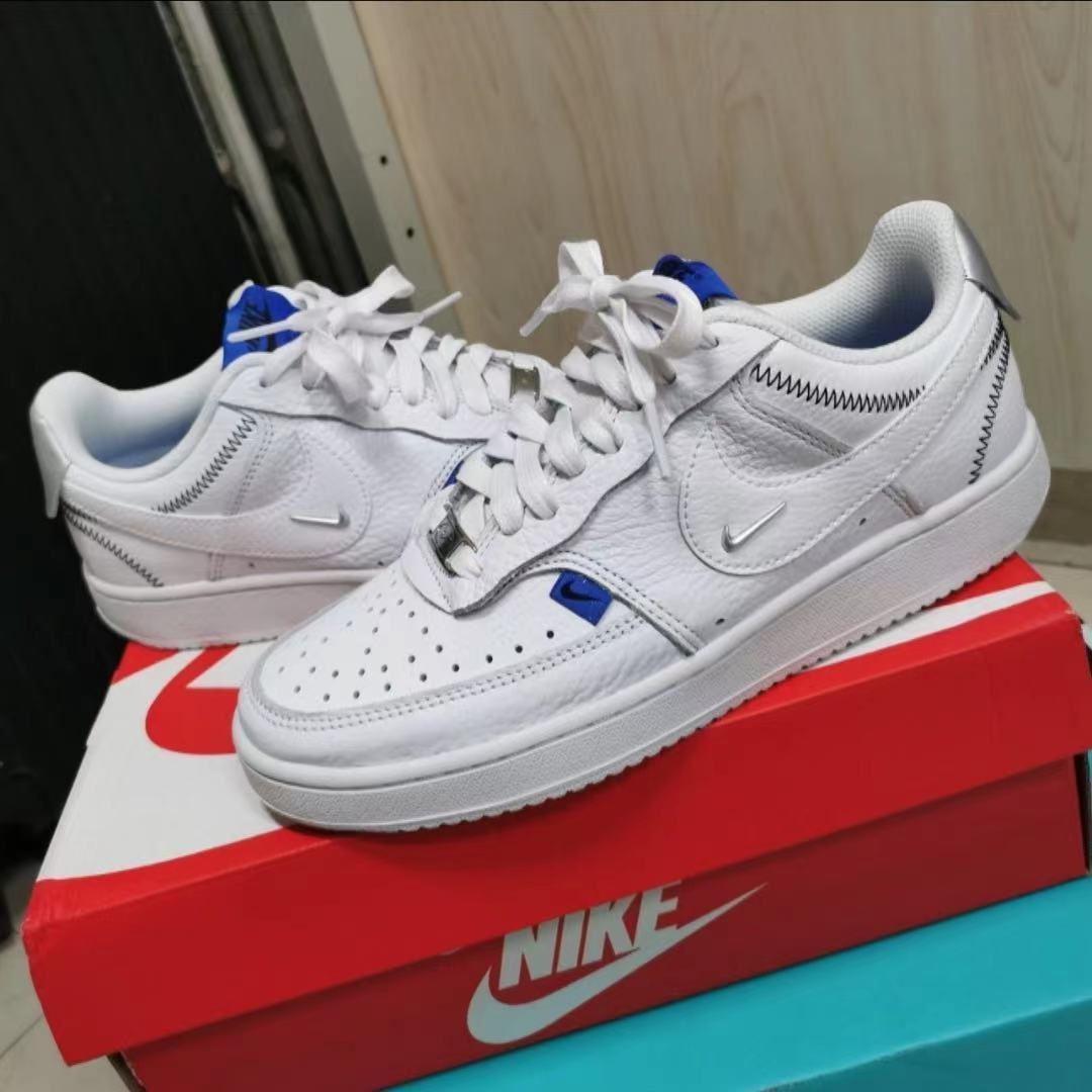 The new air force one AF1 Court Vision Low SE white and blue single ...