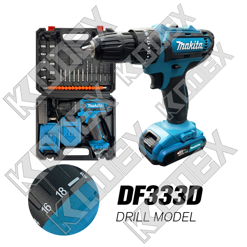 Wireless Impact Hammer Drill 36V 6.0Ah Electric Drill With Tool Boxes ...
