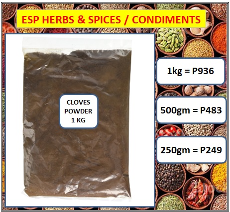 Cloves Powder (Imported from India) 250gm, 500gm, 1kg | Lazada PH