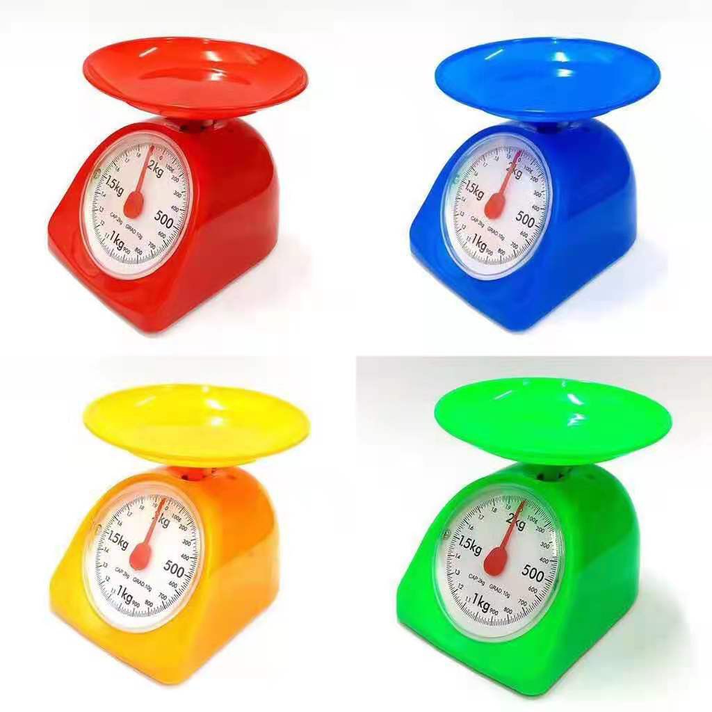 Large Capacity Plastic Analog Food Weighing Scale 2g, Manual Kitchen ...