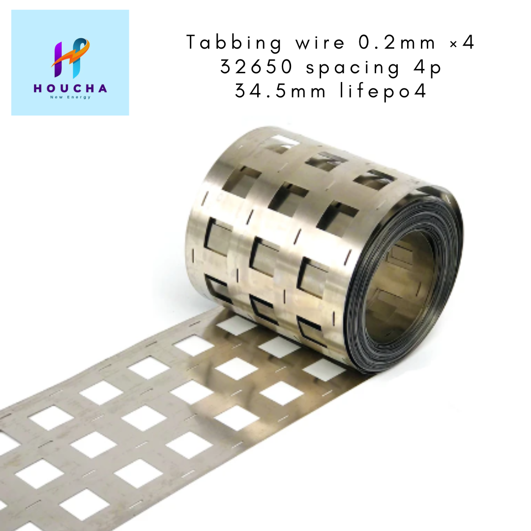 Tabbing wire 0.2mm ×4 32650 spacing 4p 34.5mm lifepo4 | Lazada PH