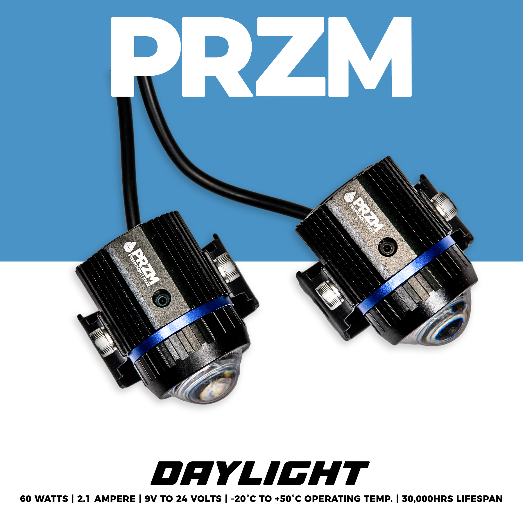 PRZM PREMIUM AUXILIARY LIGTS DAYLIGHT 60 WATTS | Lazada PH