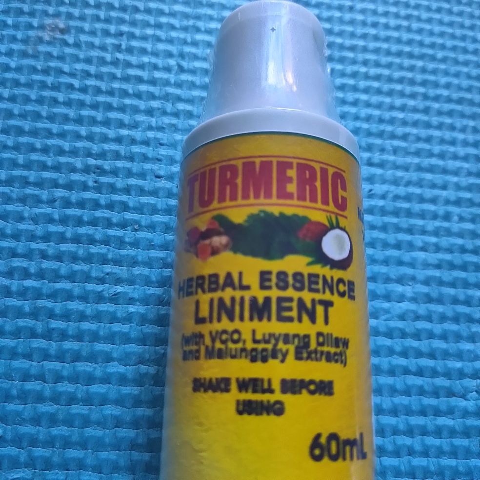 Turmeric Herbal Essence Liniment With Virgin Coconut Oil and Malunggay ...