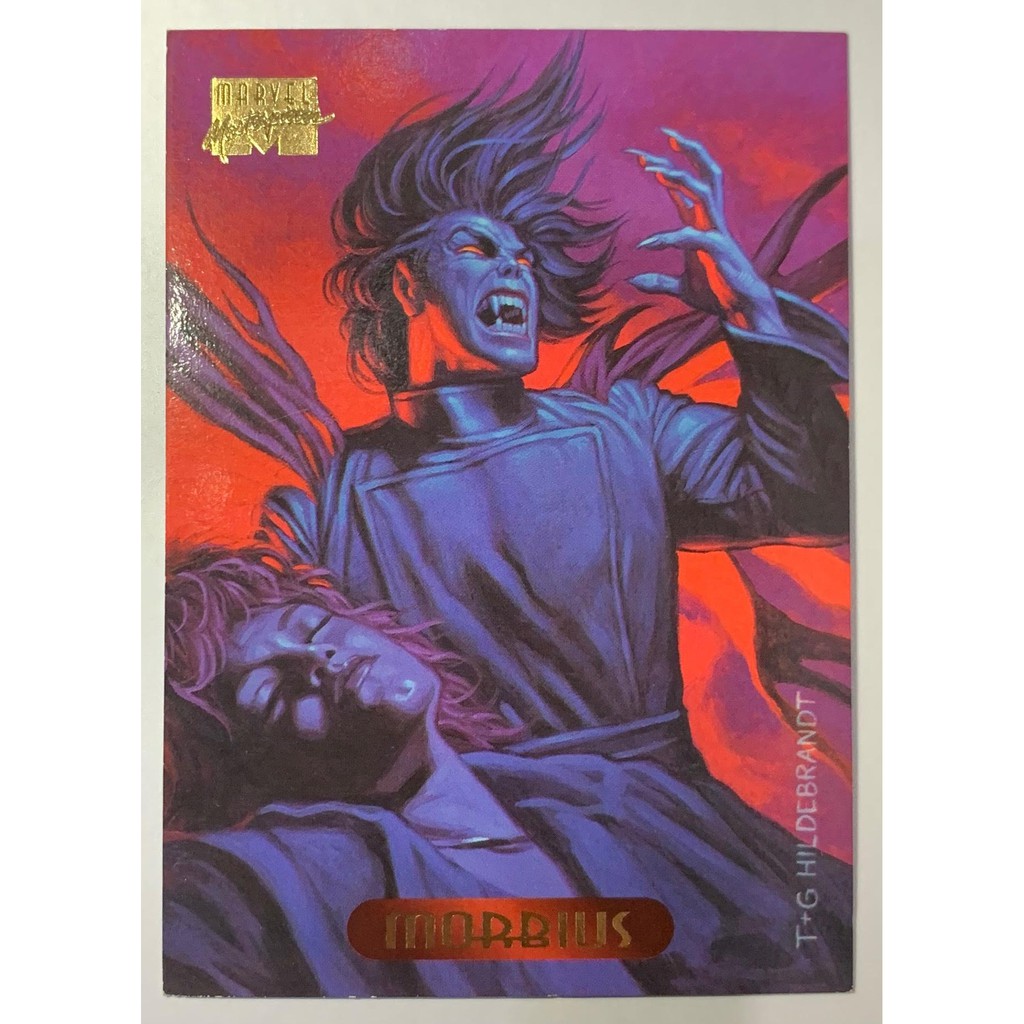 1994 Marvel Masterpieces Gold Foil Signature Series Trading Card ...