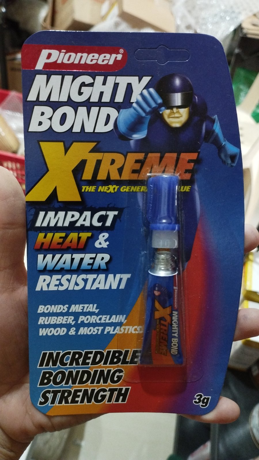 Pioneer Mighty Bond Xtreme , Extreme Heat & Water Resistant Instant ...