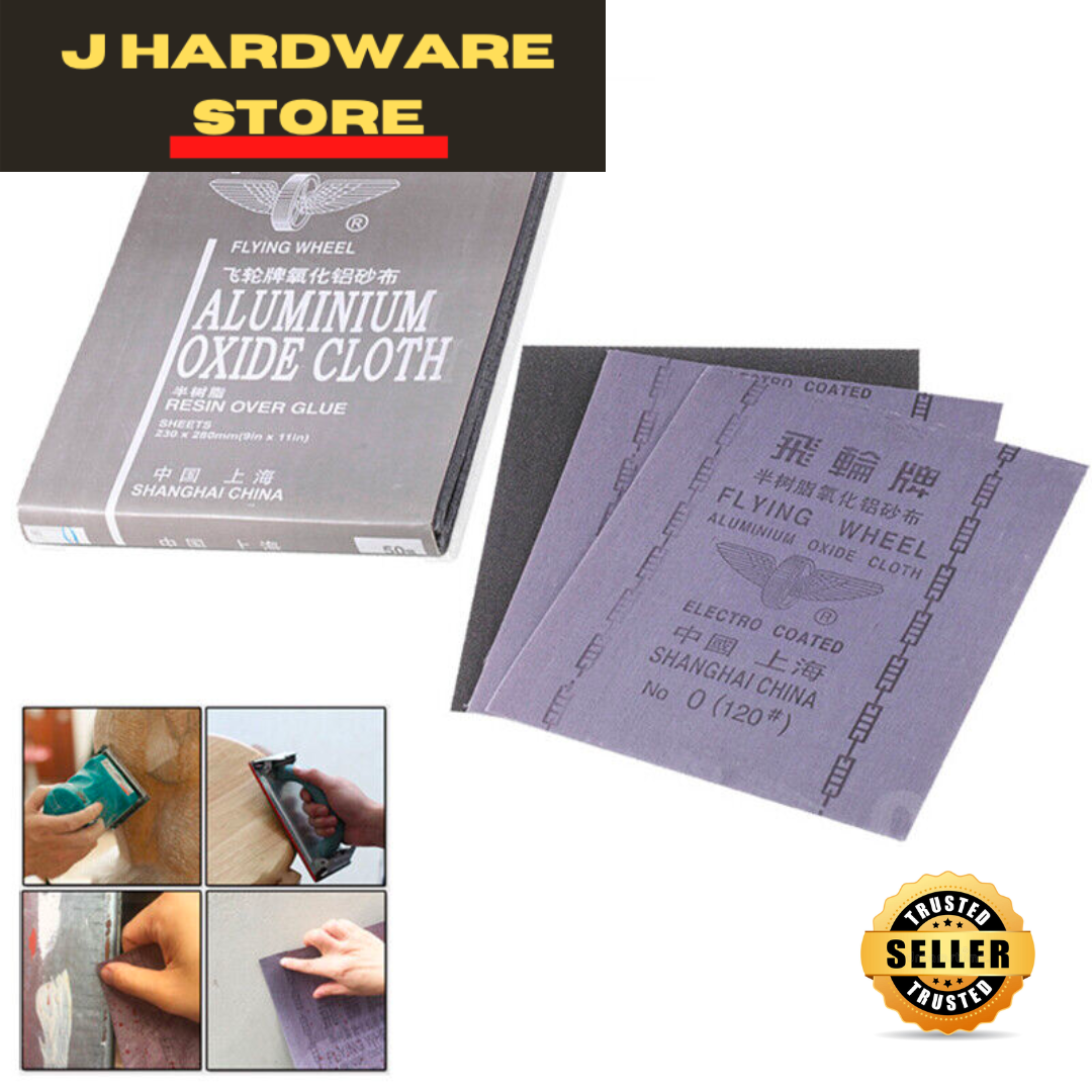 Aluminum Oxide Abrasive Emery Cloth sandpaper Flying Wheel Waterproof ...