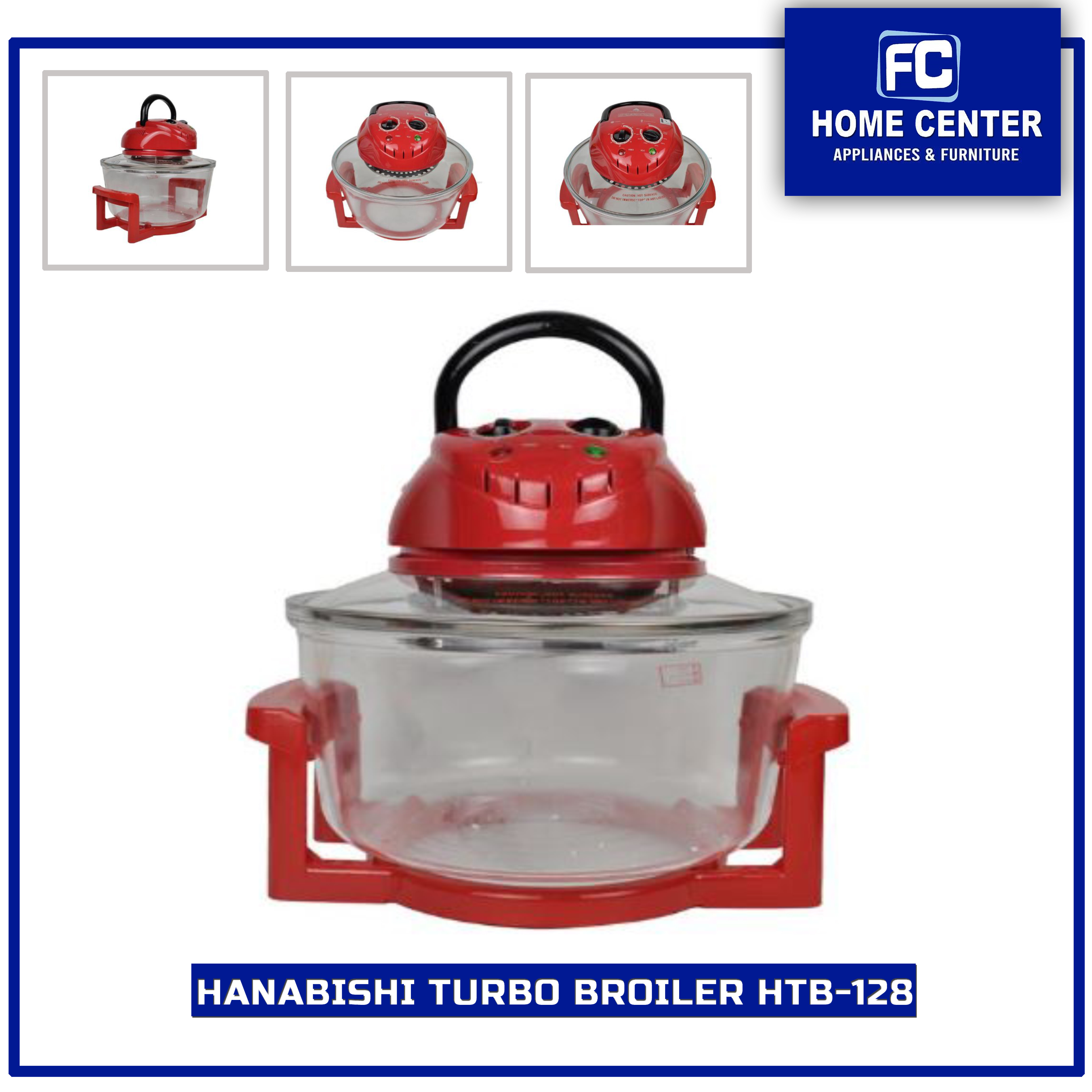 HANABISHI TURBO BROILER HTB-128 | Lazada PH