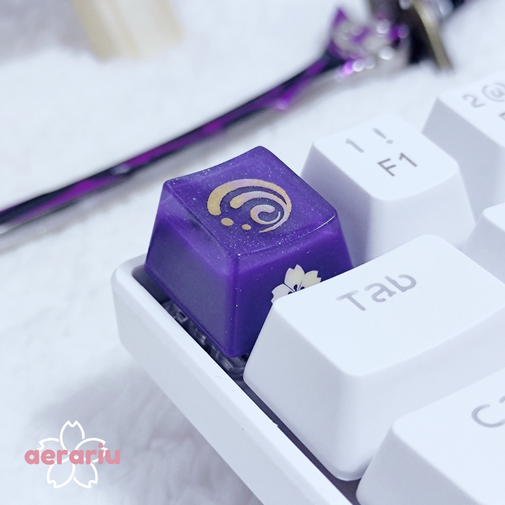 GENSHIN IMPACT - Inazuma - Thunder Sakura Theme - Elemental Logo ...