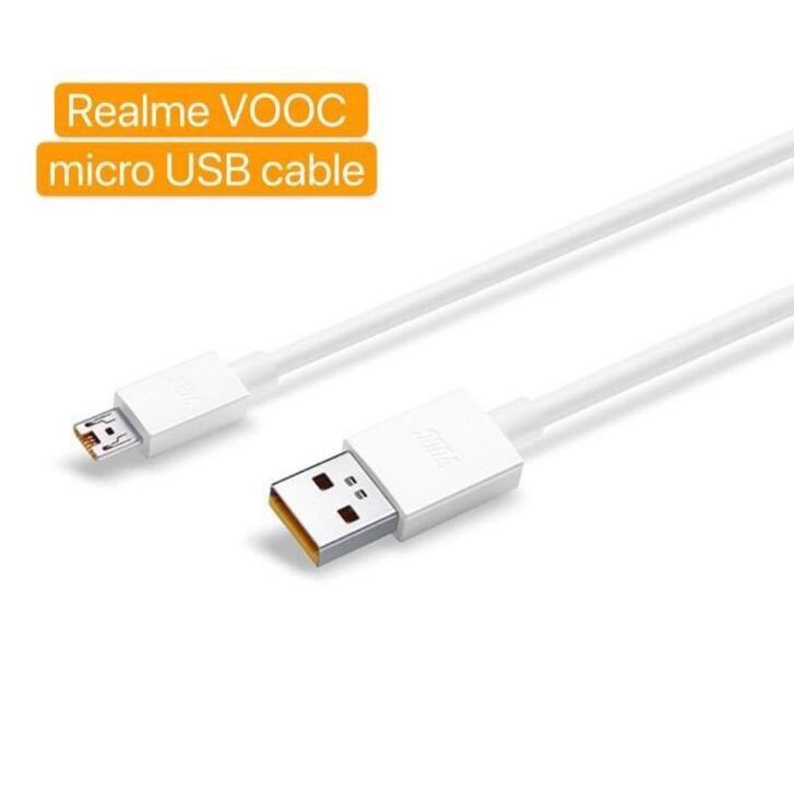REALME Original 5A VOOC MicroType-c USB Flashing Data Line Charging ...
