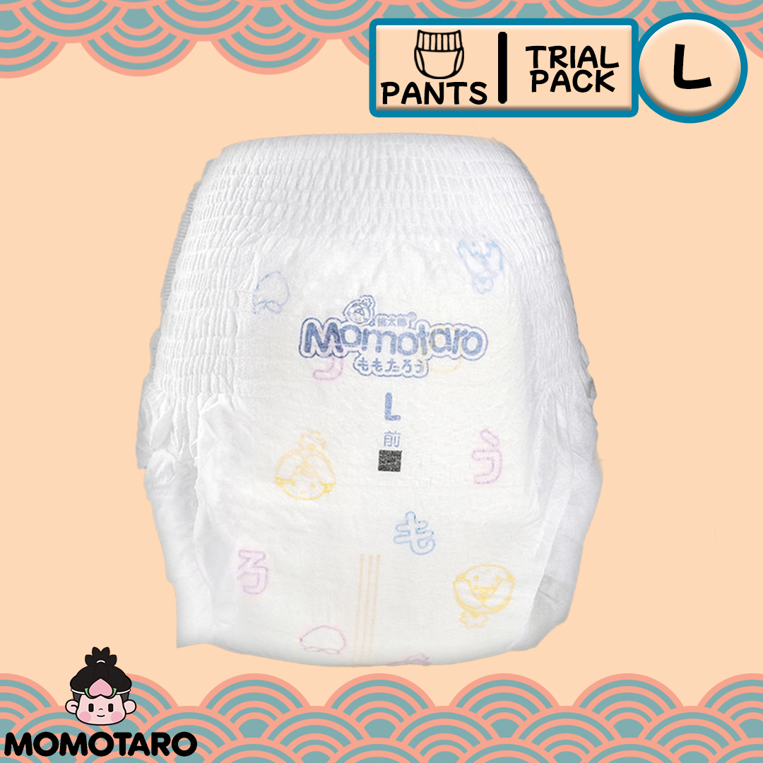 Large Momotaro Baby Dry Pull-up Pants Large Diaper SULIT TRIAL 1 PIECE ...