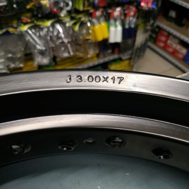 SPD ALLOY RIMS - 3.0 X 17 (BLACK) 1 rim | Lazada PH