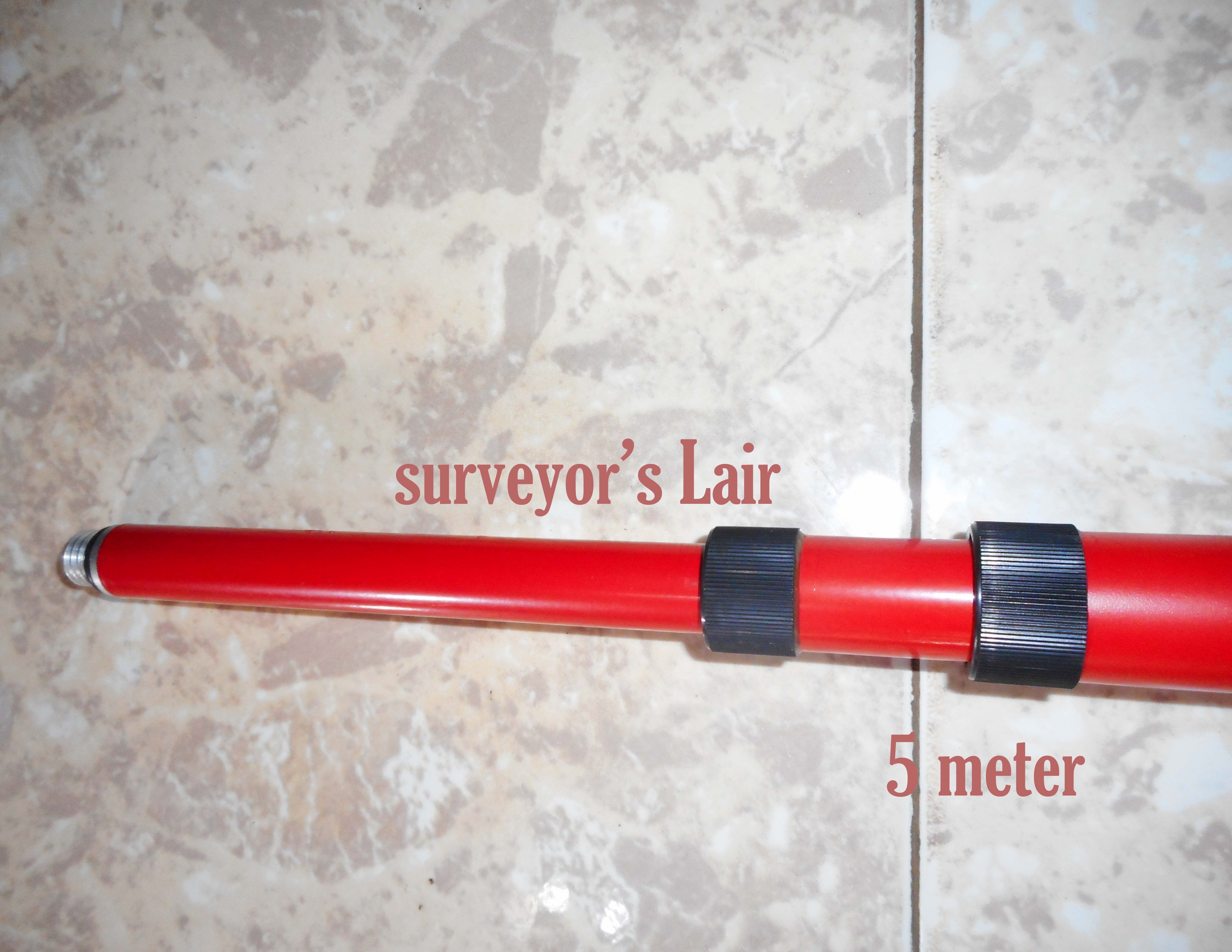RANGE POLE 3 meter /5 meter range pole, 3 meter Leica range pole ...