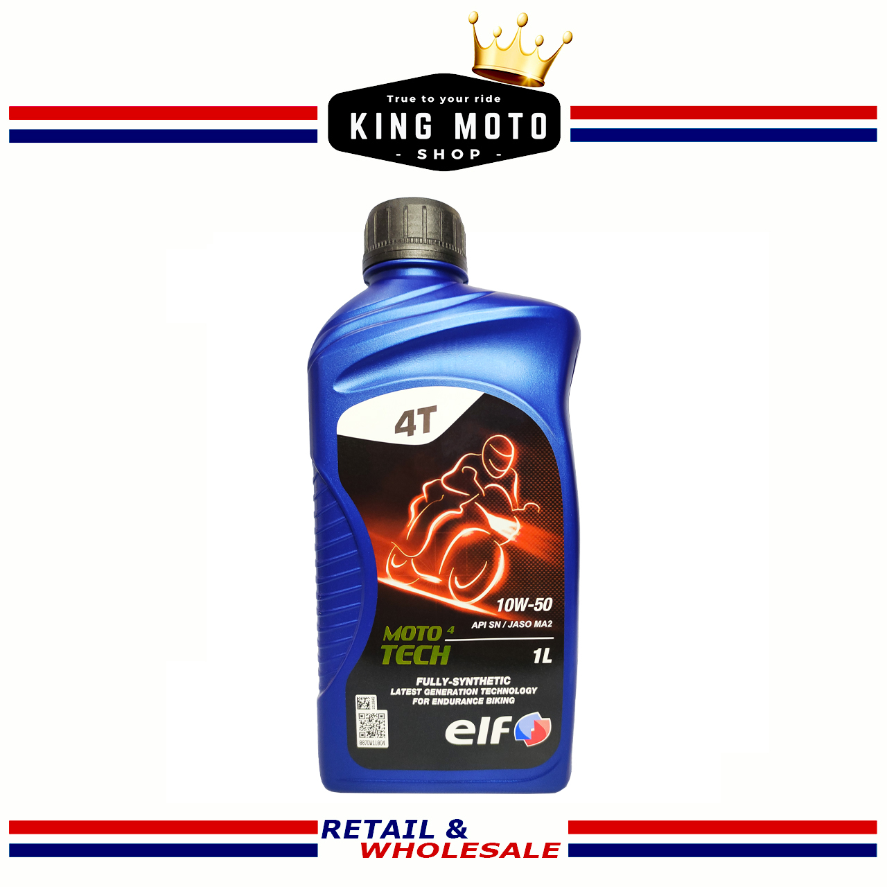Elf Moto 4 Tech 10W-50 Engine Oil 1L | Lazada PH