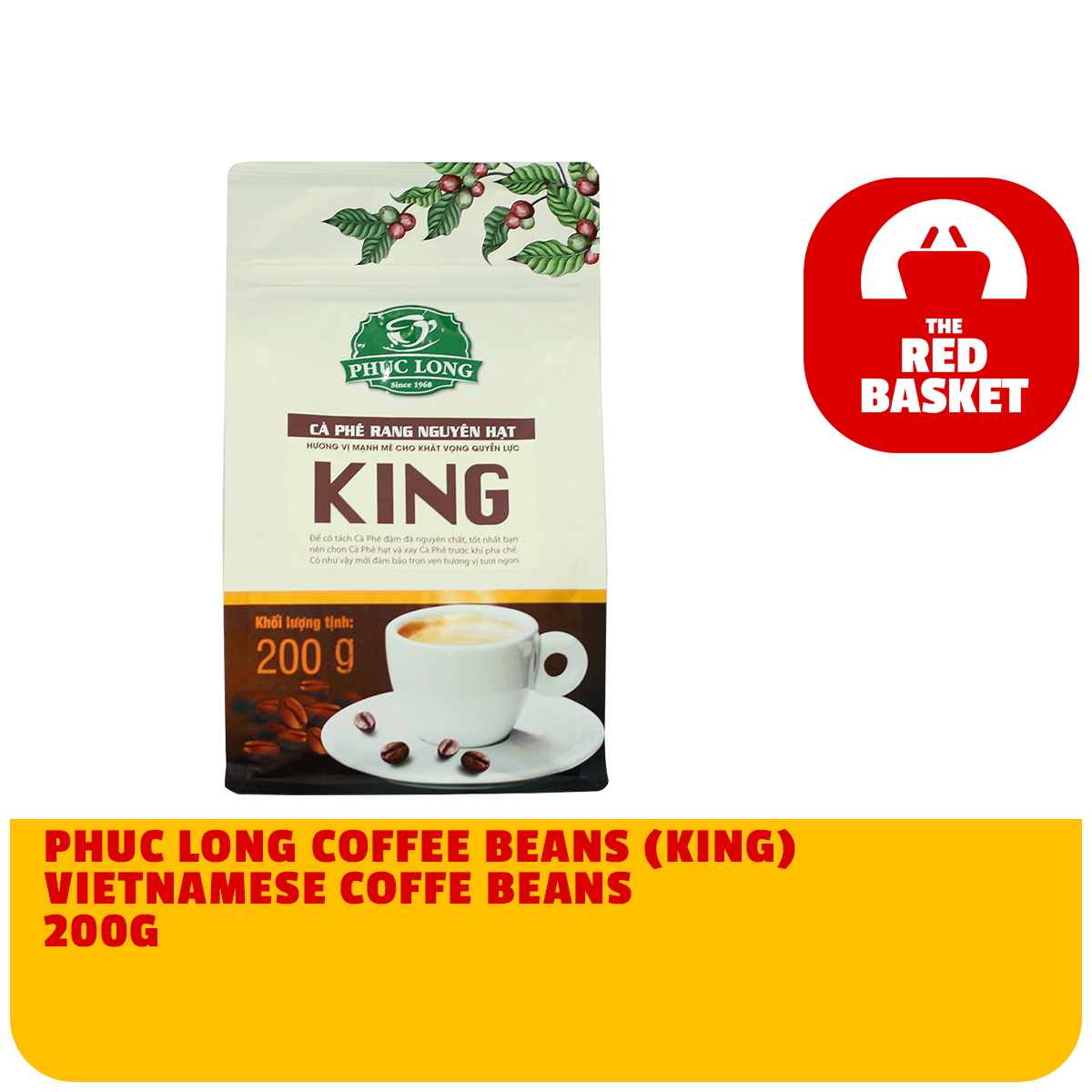 PHUC LONG COFFEE BEANS (KING) 200G or 500G | Lazada PH