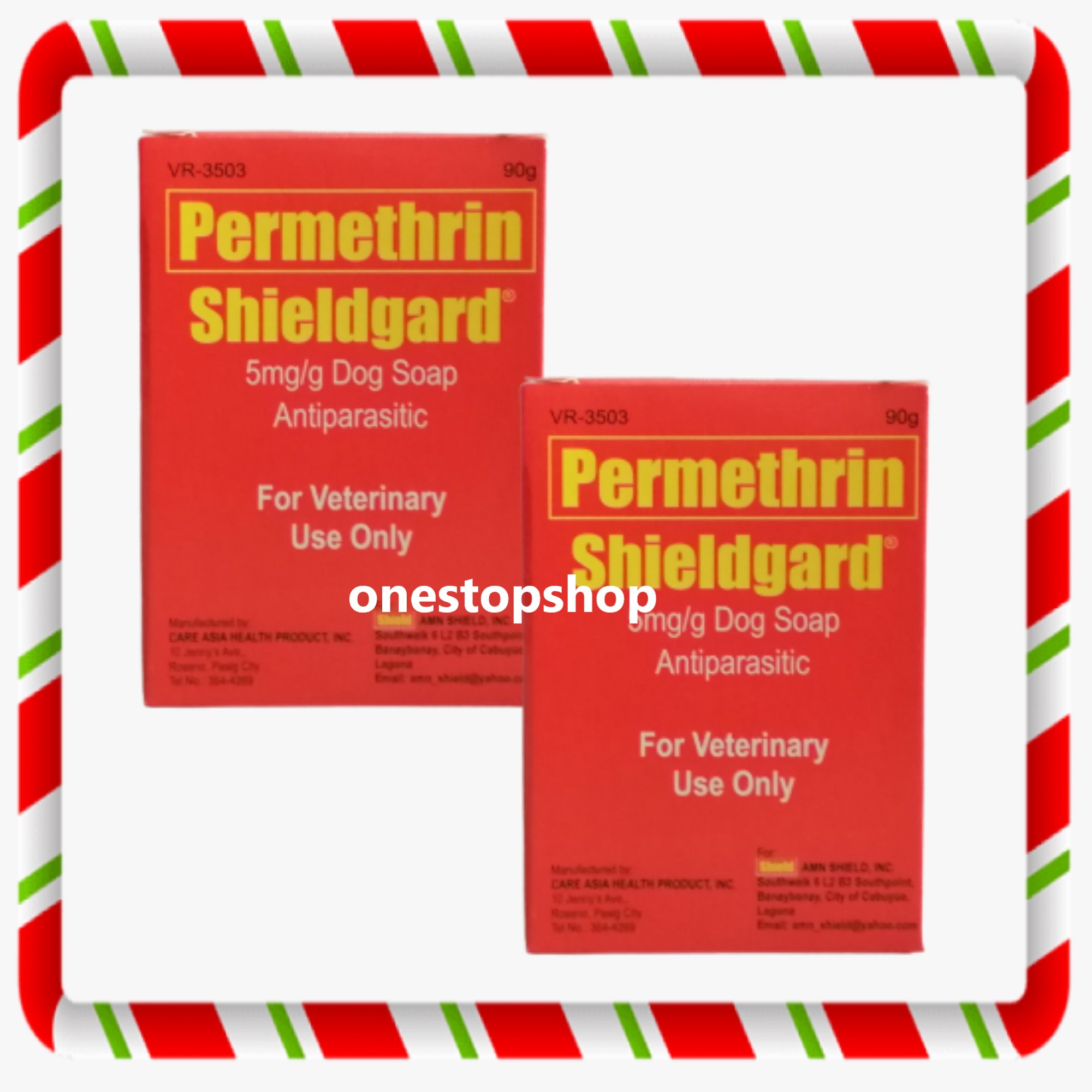 Shieldgard Permethrin Antiparasitic Dog Soap 5mg/g x2 | Lazada PH