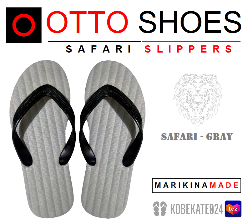 [NEW COLORS] SAFARI Slippers (Unisex) by: OTTO Shoes | Lazada PH