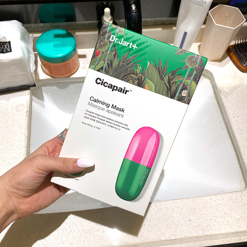 Korea Dr.Jart Tijiating Pill Mask Blue Moisturizing Asiatic Centella ...