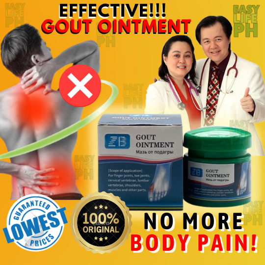 [EXP:MAY/2025] ORIGINAL! Gout Ointment Joint Knee Pain Toe Finger Bone ...