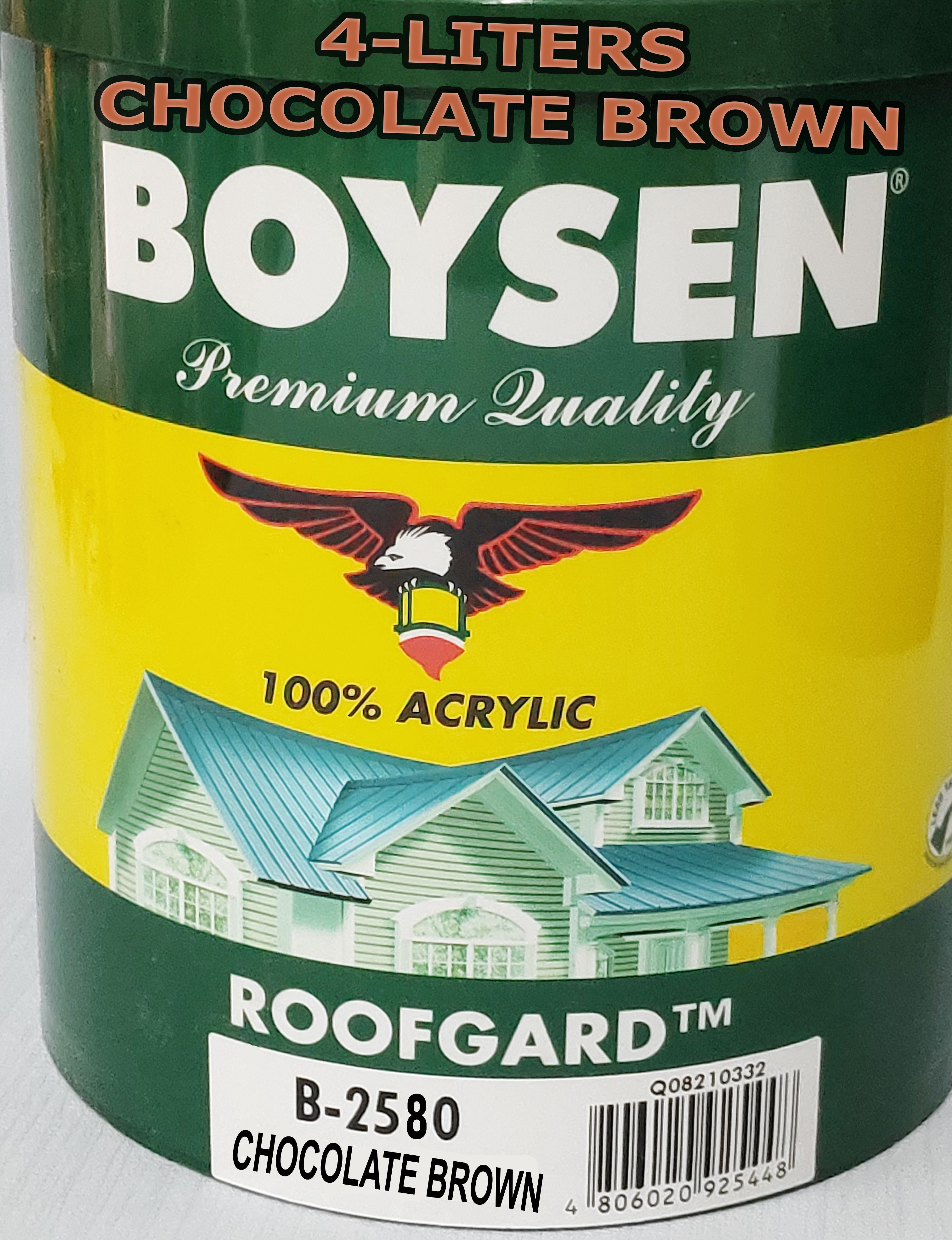 Boysen Roofguard - 4 Liters - Roofgard Different Colors Available ...