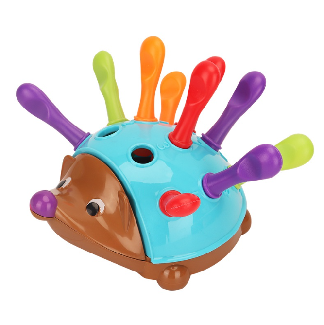 Hedgehog Toys montessori educational baby learning toys puzzle sensory ...