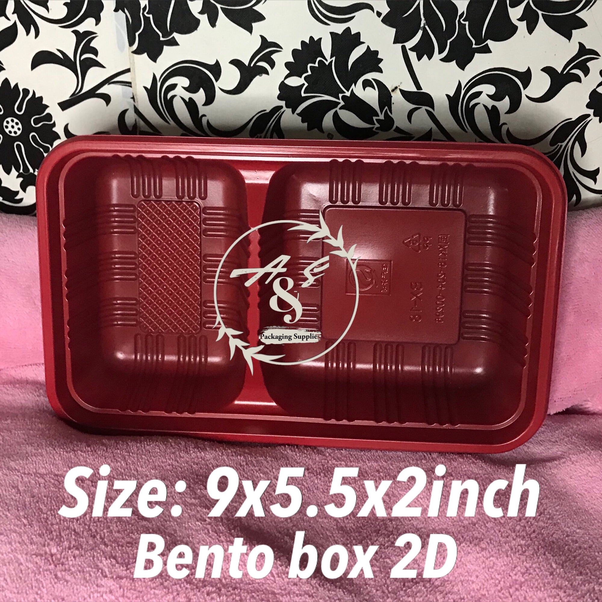 Bento Box 2Division with clear lid bundle by 500’s | Lazada PH