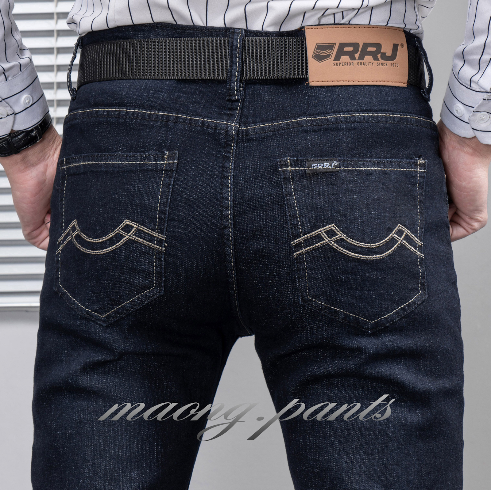 Dark Blue/ Denim stretchable Jeans Pants For Men COD | Lazada PH