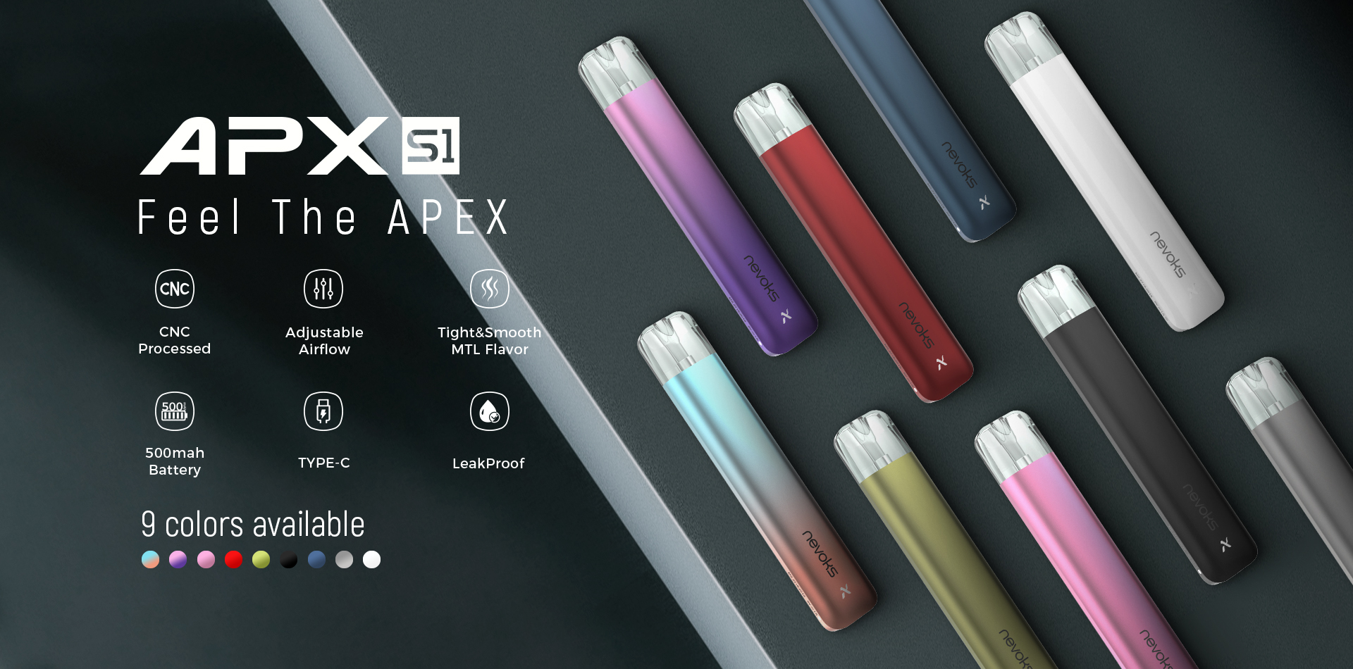 Neevoks APX S1 Refillable Set Ready to use | Lazada PH