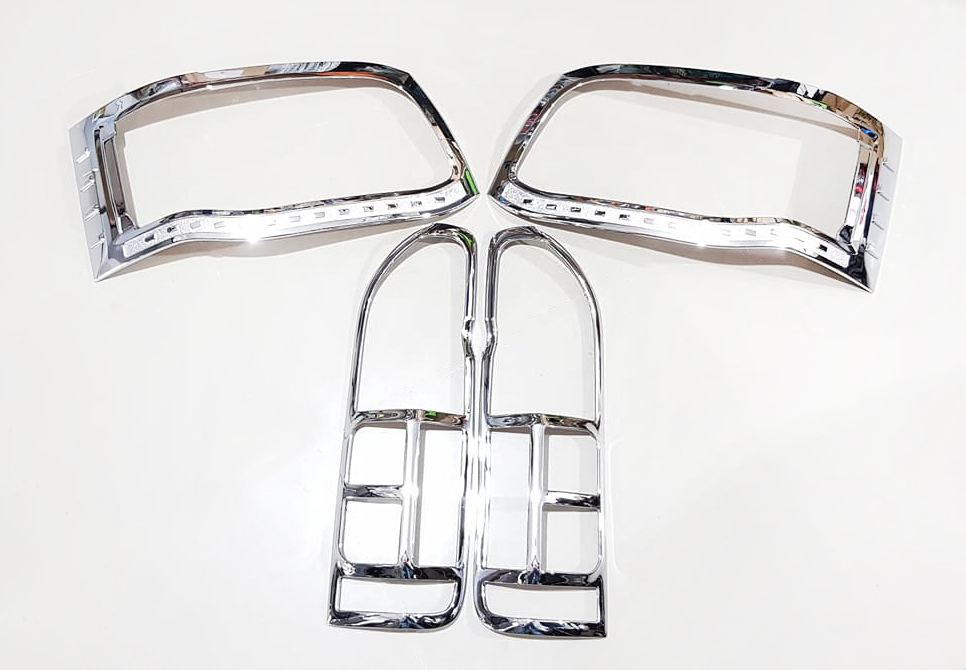 Toyota Hiace GL Super Grandia 2011 to 2013 Chrome Head Light Head Lamp ...