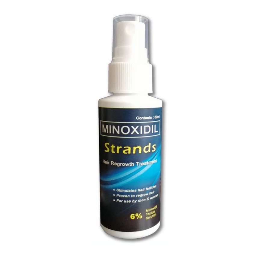 Minoxidil Strands 6% Minoxidil Topical Solution Hair Grower beard Grow ...