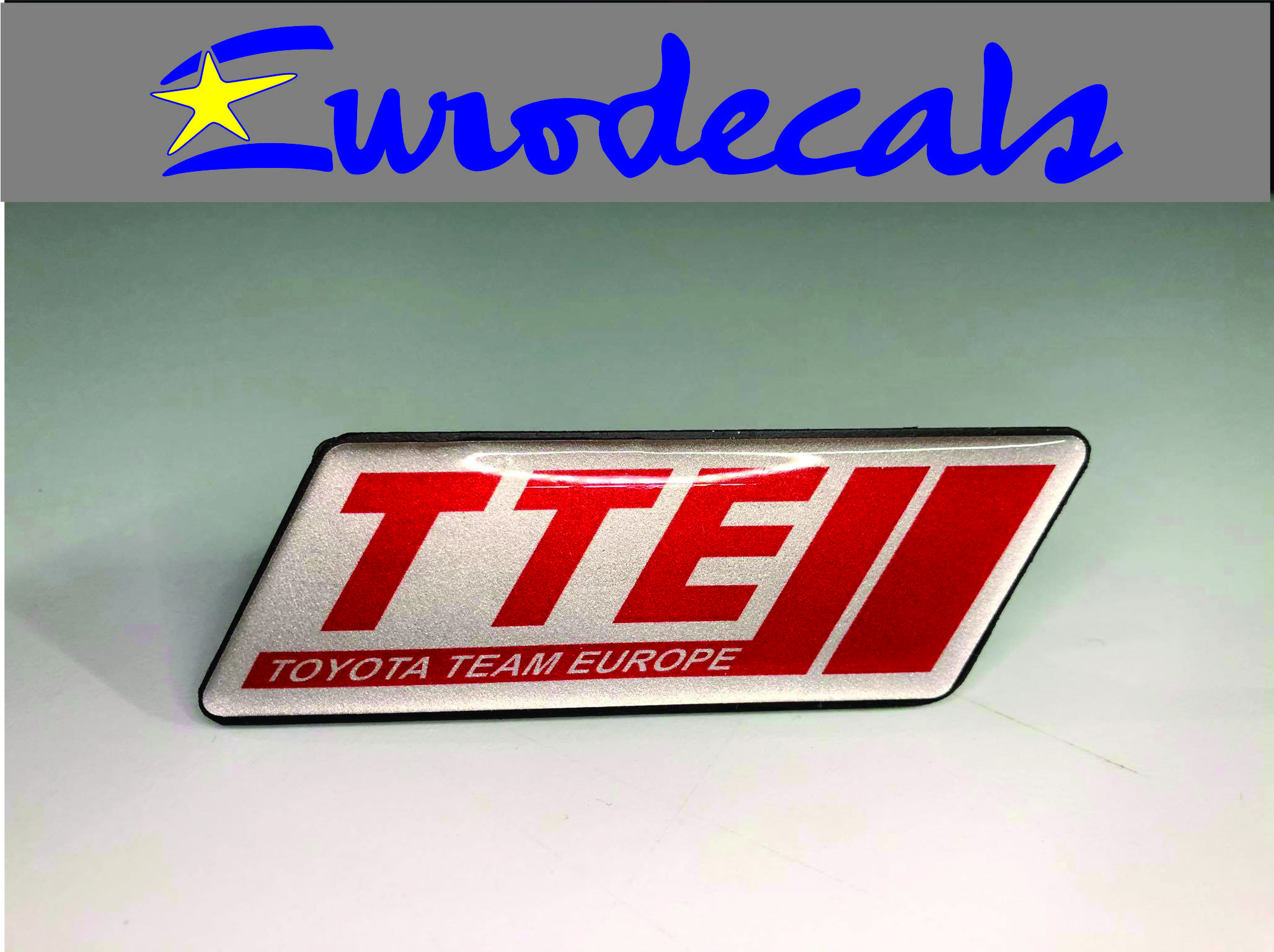 Bestsellers Eurodecals TTE Toyota Team Europe Grill Badge Logo | Lazada PH