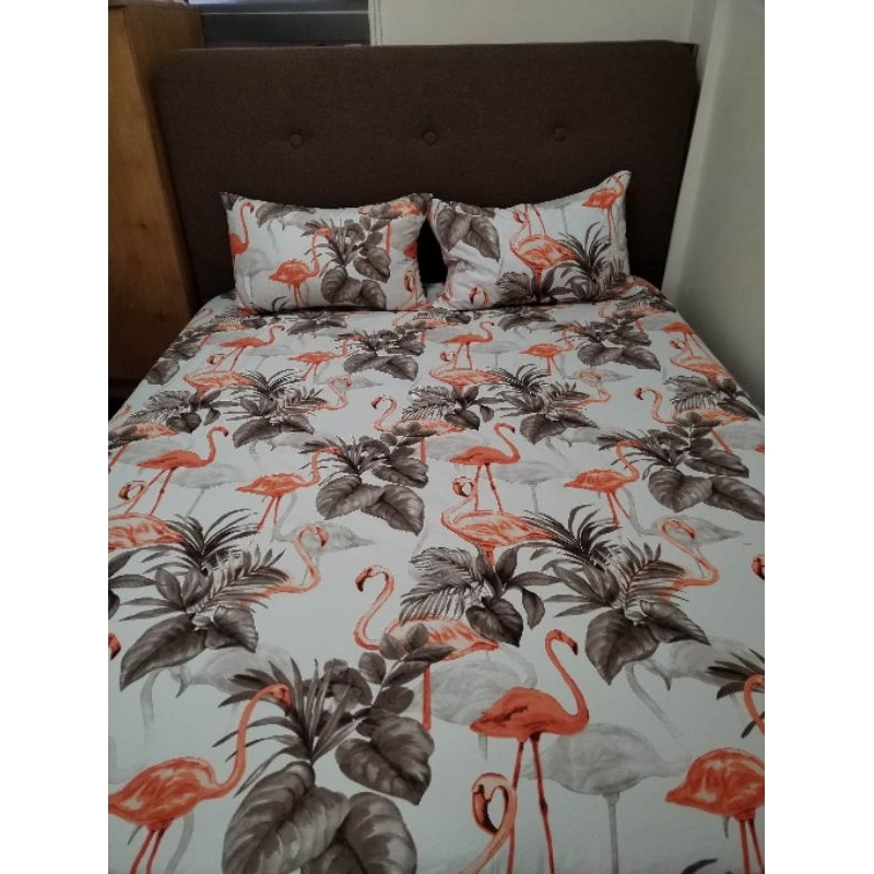 kumot cotton malambot Kumot / Blanket /Flatsheet ONLY Floral/ Leafy ...